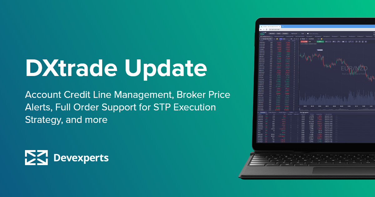 DXtrade Web Platform Release Notes — March 2021