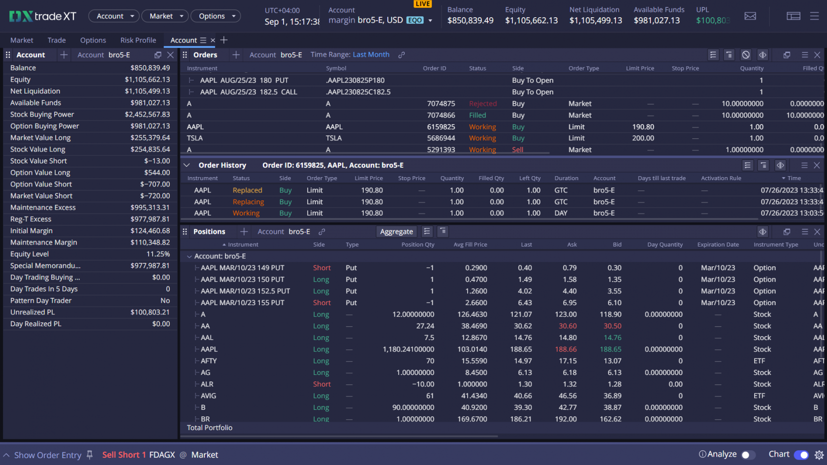 DXtrade XT Updates: Theme Switcher, New Commission and Fee Plans ...