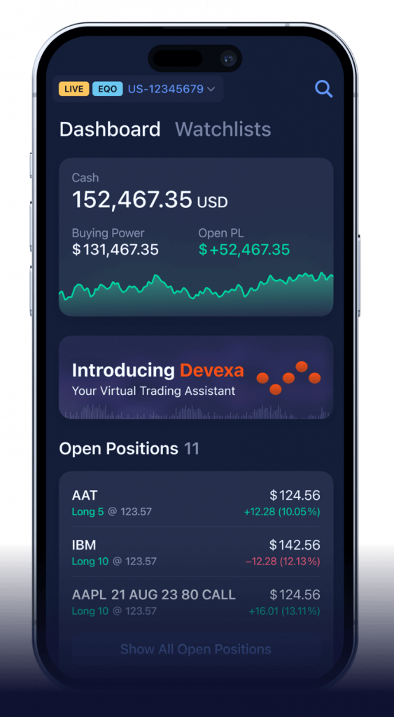 DXtrade Mobile Trading App for Stocks, Options, Futures Brokers