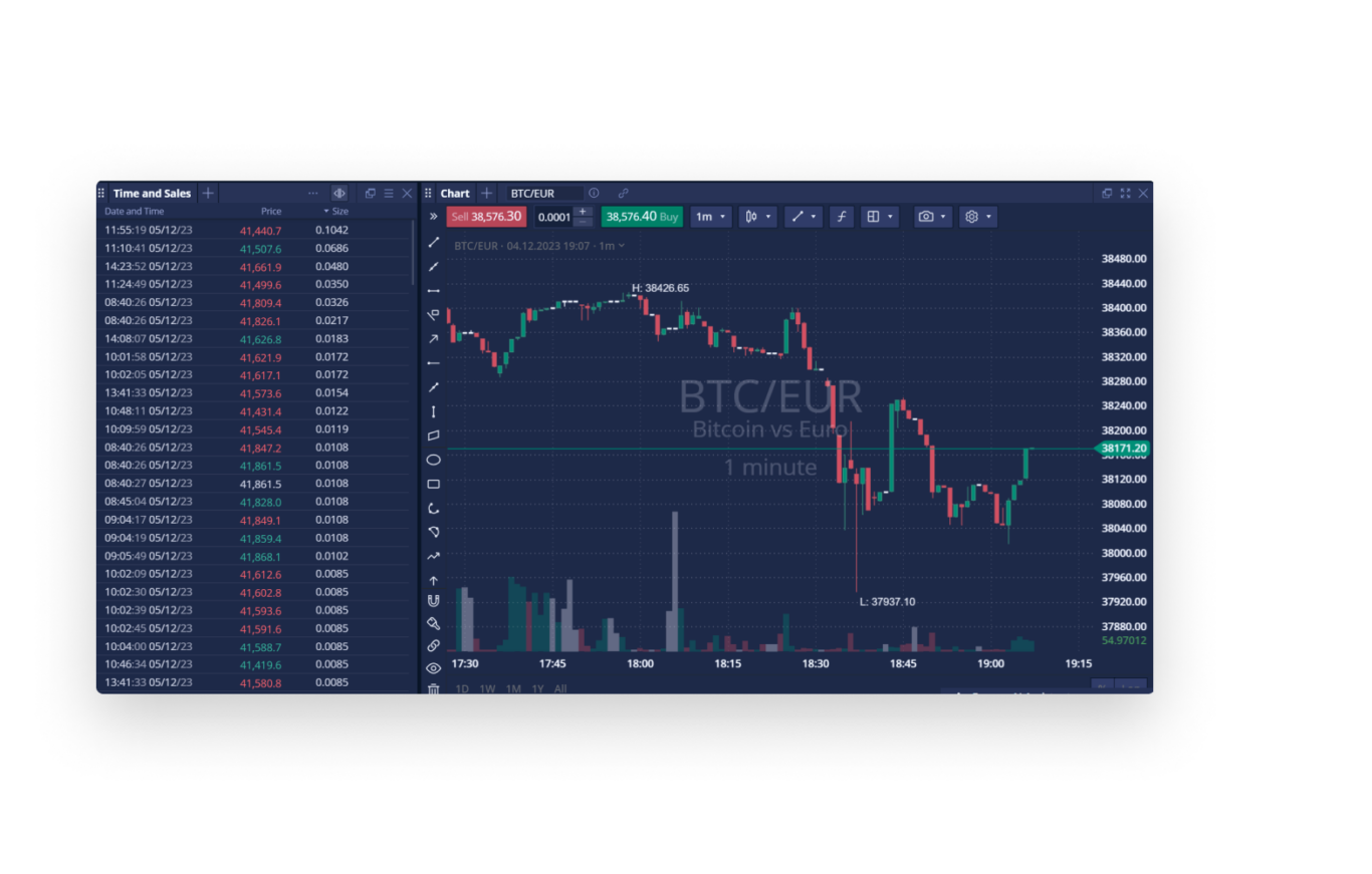 Web UI for Forex, CFD, Crypto, Spread Betting Brokers