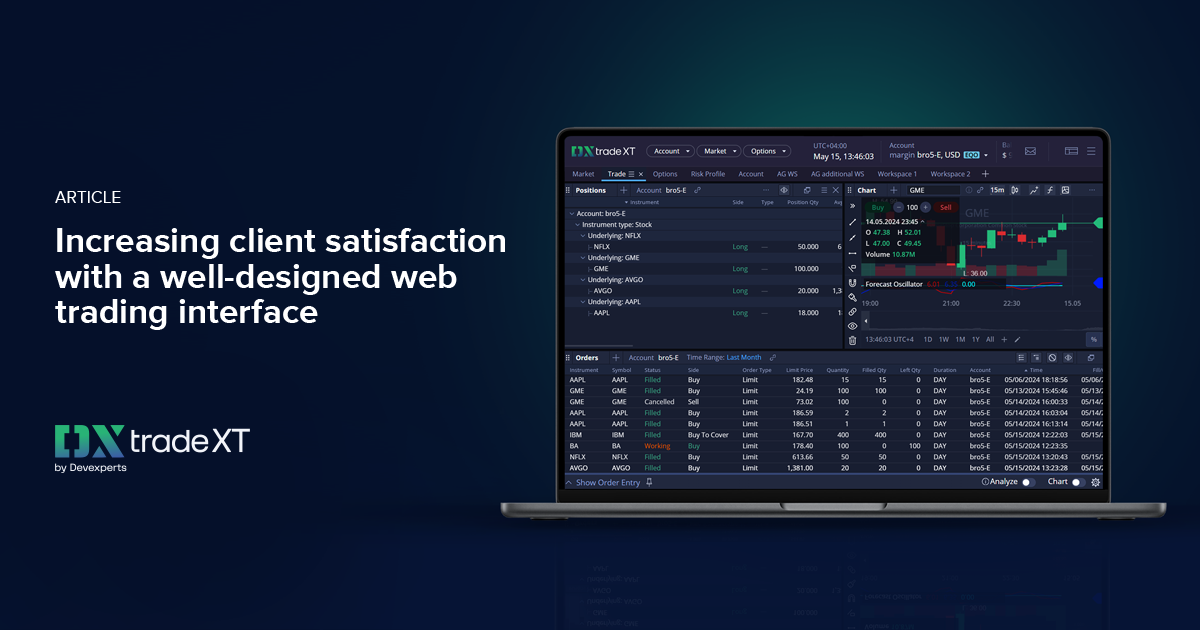 Increasing Client Satisfaction With a Well-Designed Web Trading ...